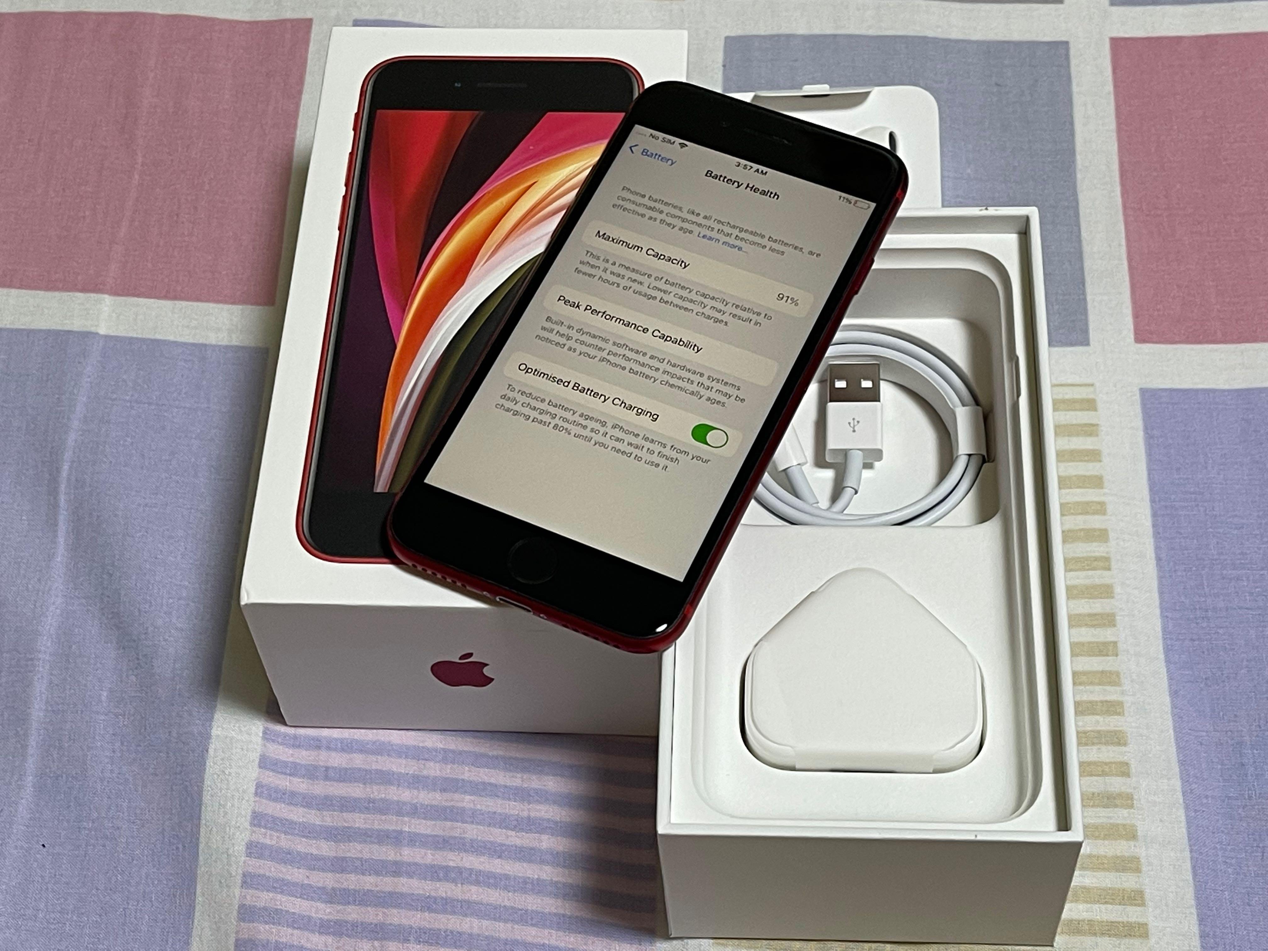 Apple IPhone SE 2020 Red 256GB, Mobile Phones & Gadgets, Other Gadgets ...