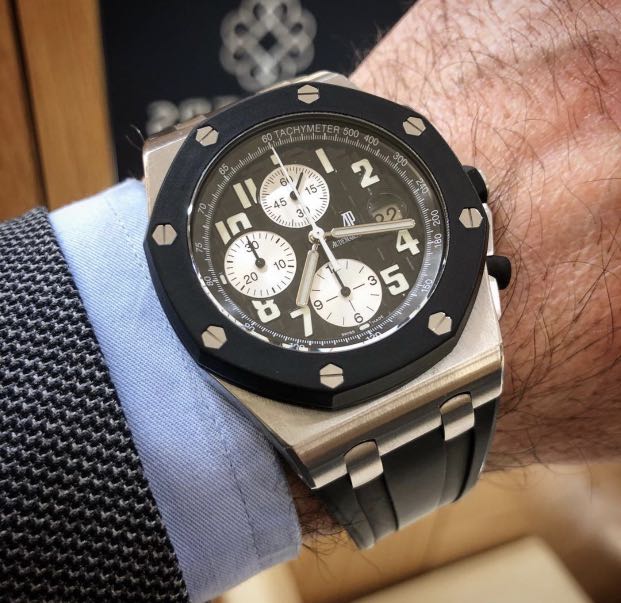 audemars piguet rubber clad, Men's Fashion, Watches & Accessories ...