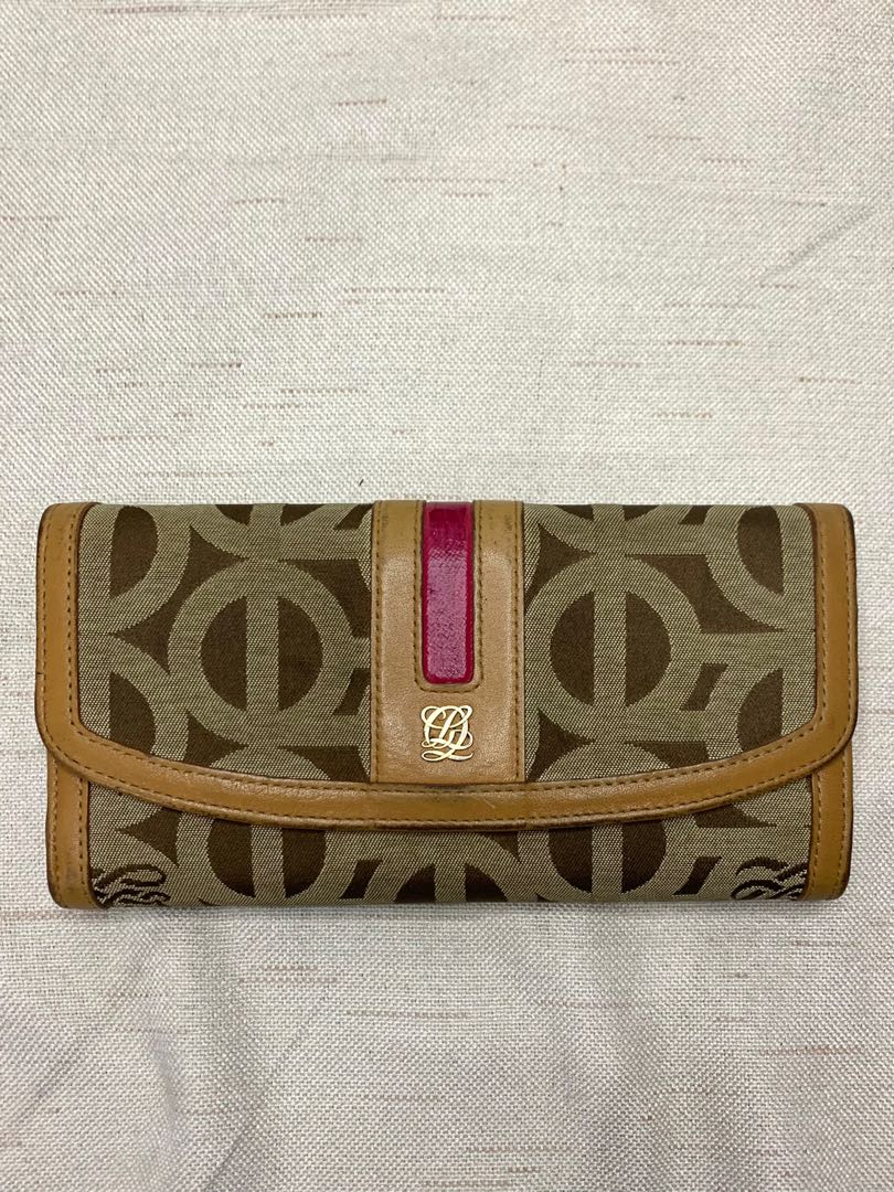 Authentic louis quatorze trofold long wallet, Women's Fashion, Bags ...