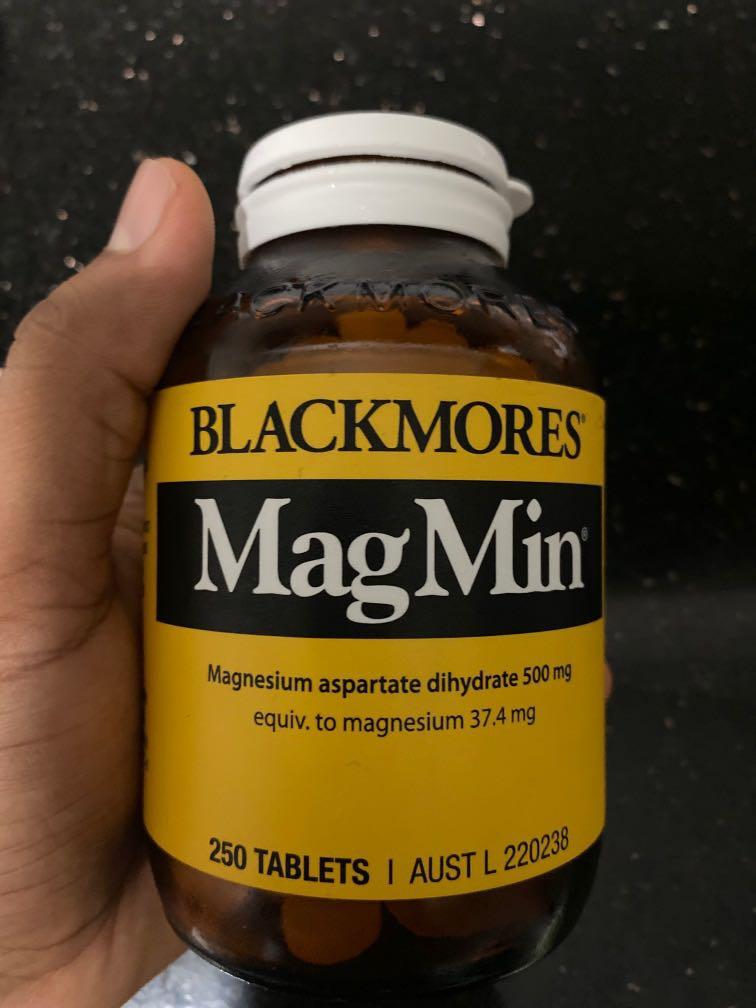 Blackmores Magmin 250 tablets (magnesium supplement), Health ...