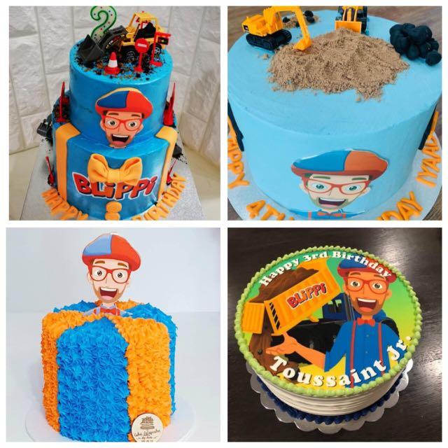 Blippi birthday cakes, Food & Drinks, Homemade Bakes on Carousell