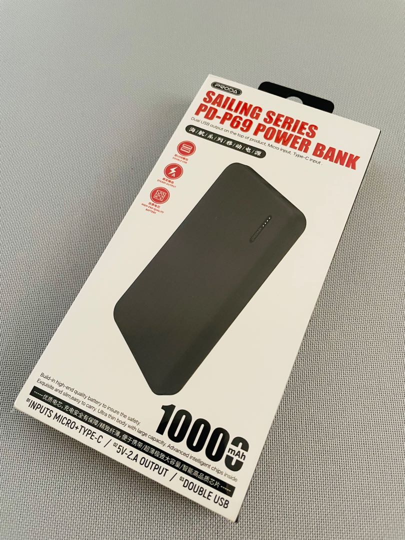 BNIB Power Bank 10000mAh, Computers & Tech, Parts & Accessories, Other ...