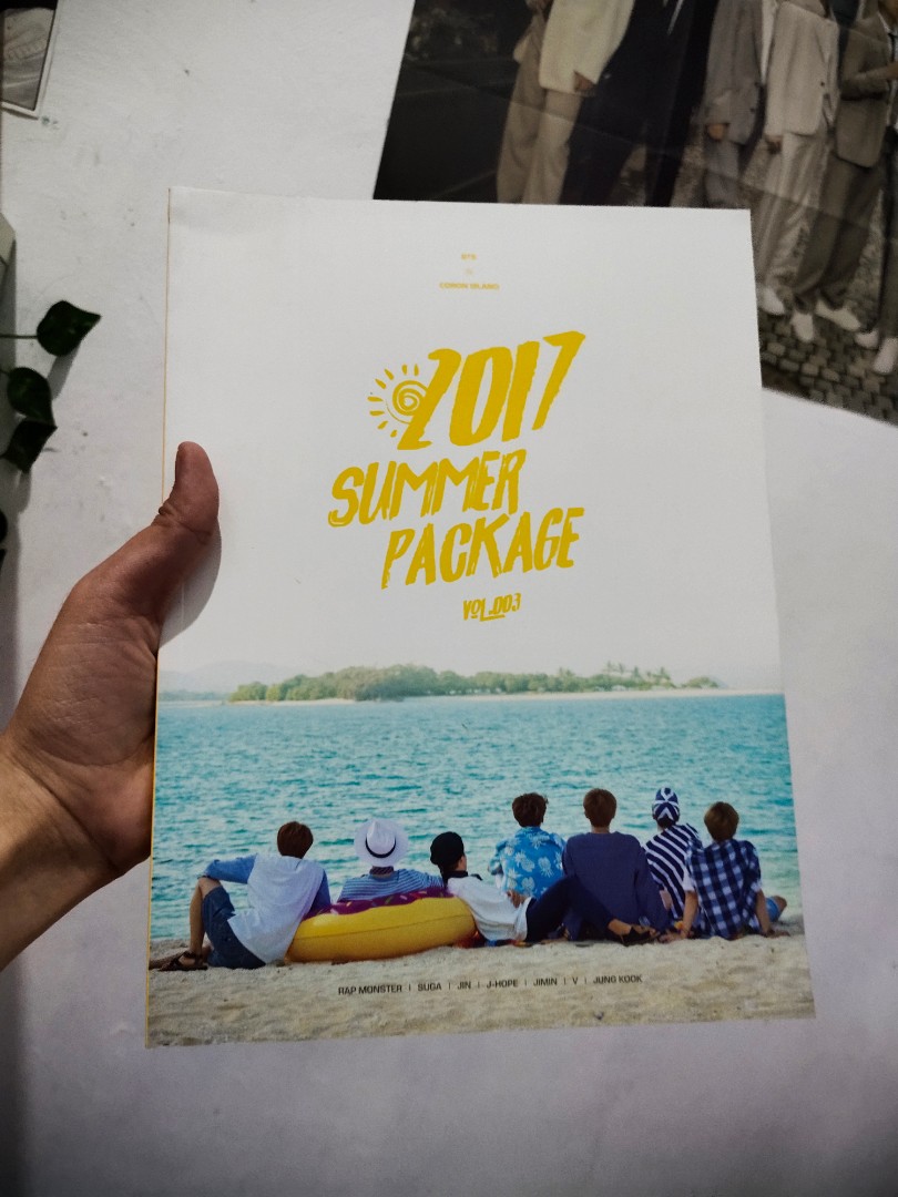 BTS Unsealed Album, BTS Summer Package 2017 in Coron Palawan Photobook ...