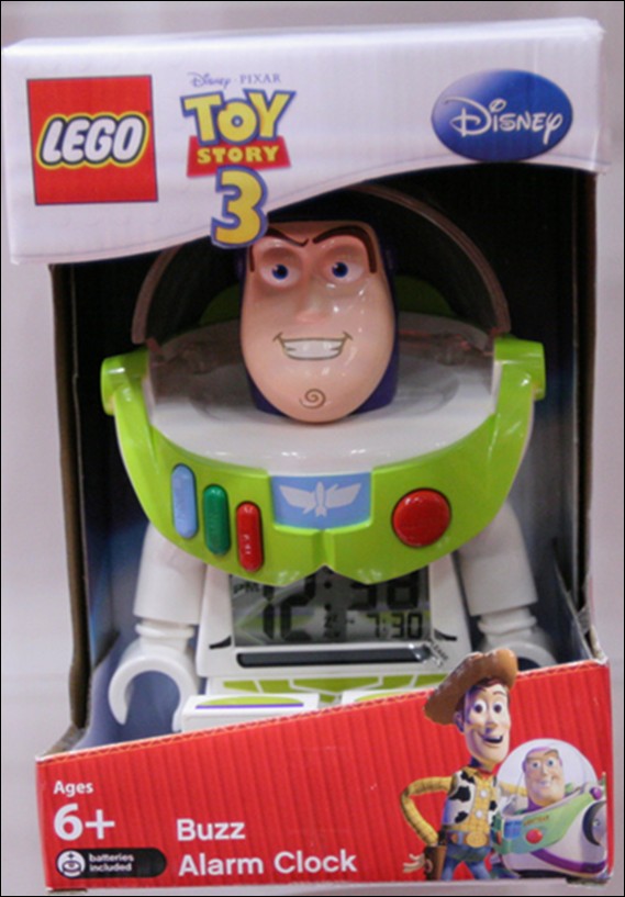 BUZZ LIGHTYEAR ALARM CLOCK LEGO TOY STORY 巴斯光年樂高鬧鐘, 傢俬＆家居, 家居裝飾, 時鐘 ...