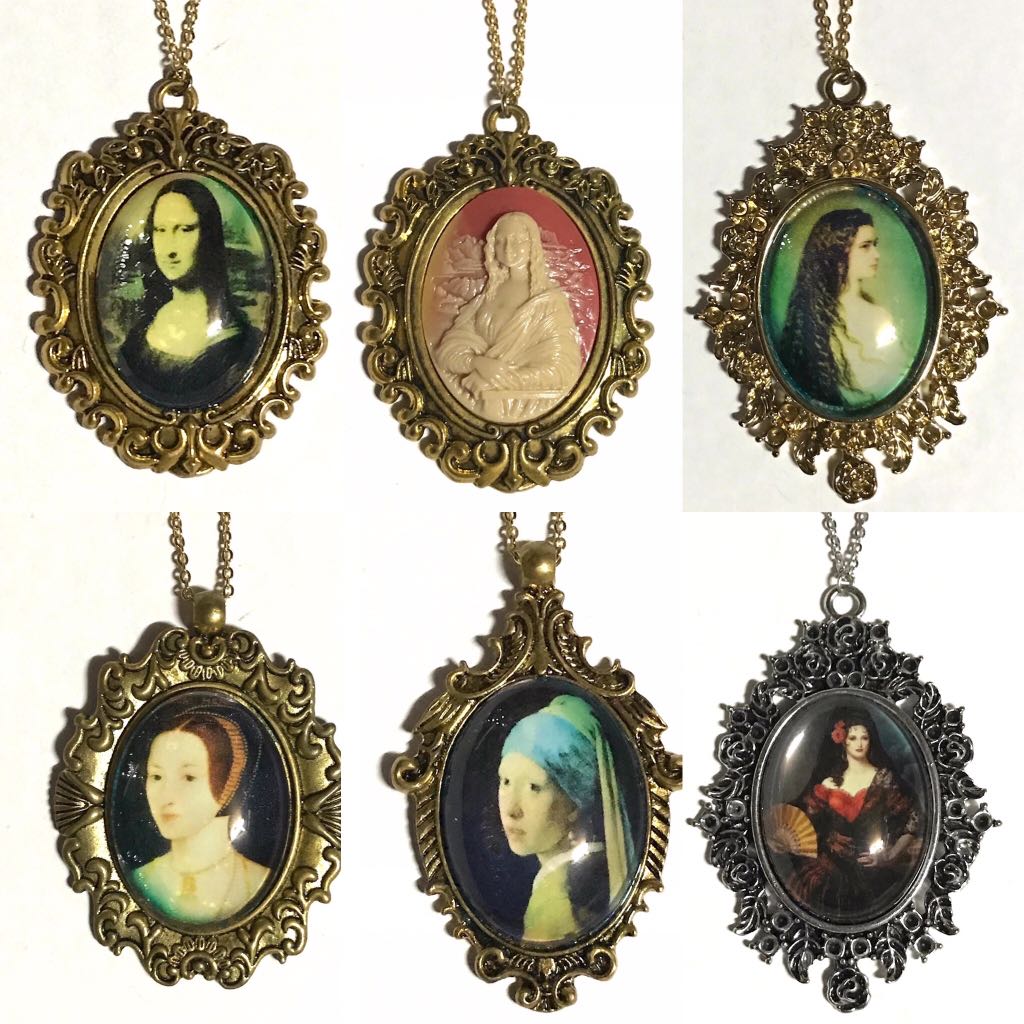 Cameo Necklaces Famous Women in History, Women's Fashion, Jewelry ...