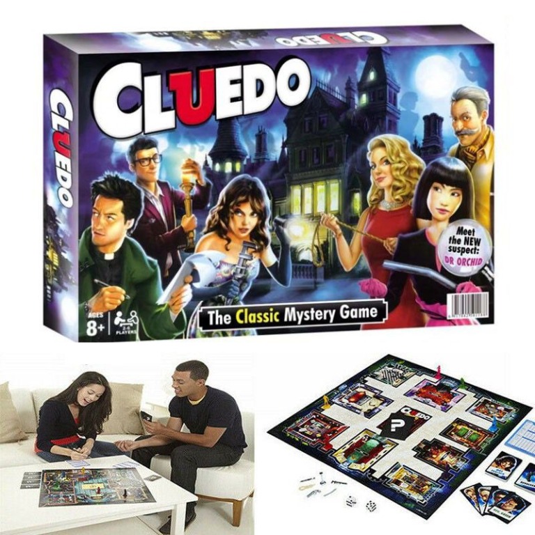 Cluedo The Classic Mystery Board Game Family Board Game Gift Set (L0175 ...