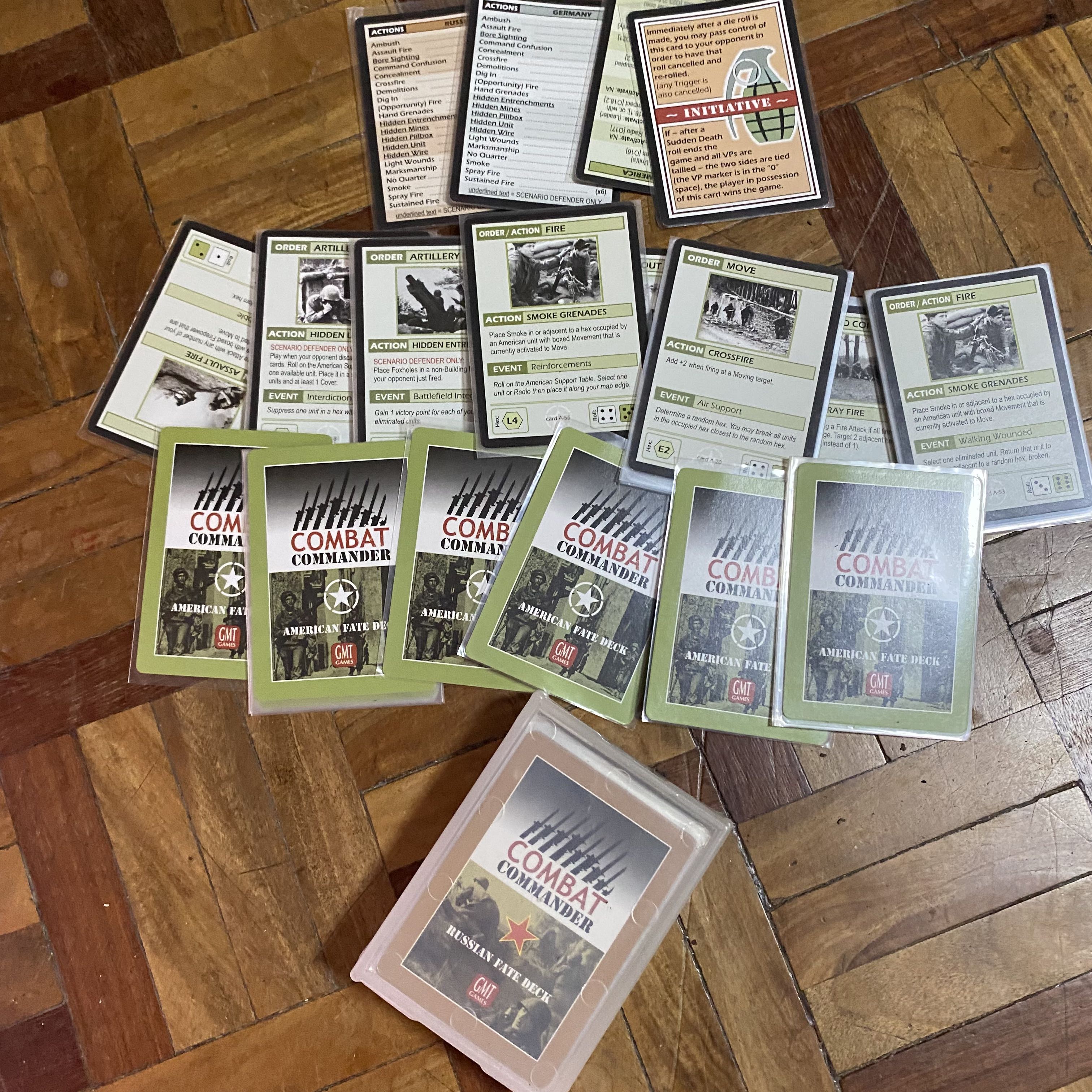 Combat Commander Board Game Cards, Video Gaming, Gaming Accessories ...