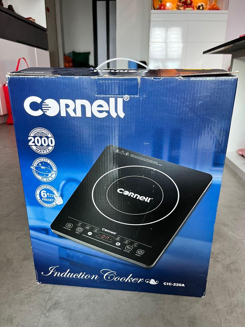 Cornell CIC-220A Induction Cooker with Stainless Steel Pot, TV & Home ...