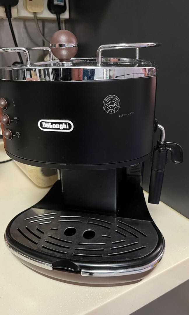 Delonghi Icona Vintage Espresso Coffee Machine, TV & Home Appliances ...