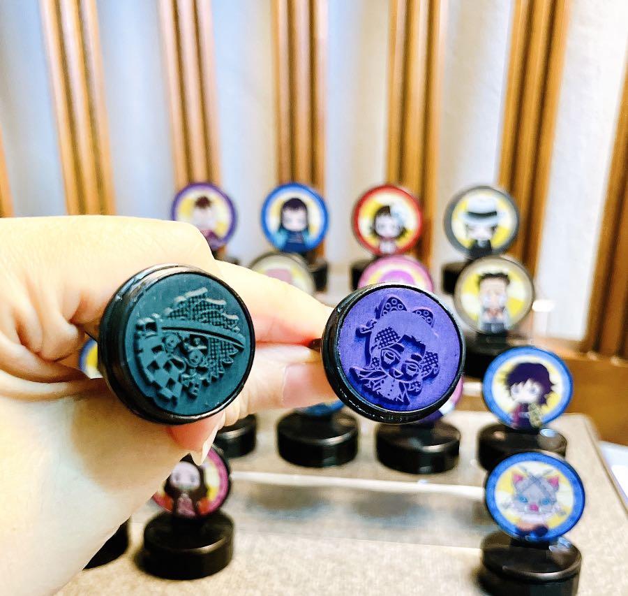 New Demon Slayer Limited Stamp Retsuden Sets 18pcs, Hobbies & Toys ...