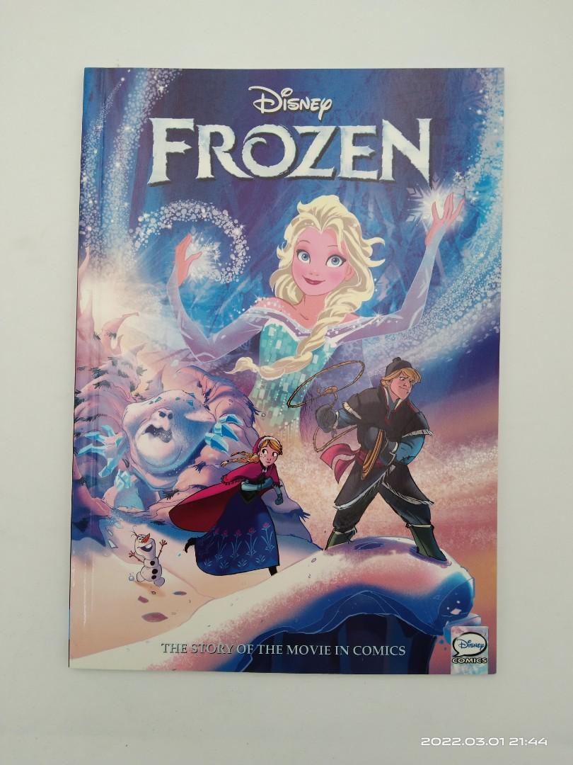 Disney Frozen Comic Story Book, Hobbies & Toys, Books & Magazines ...