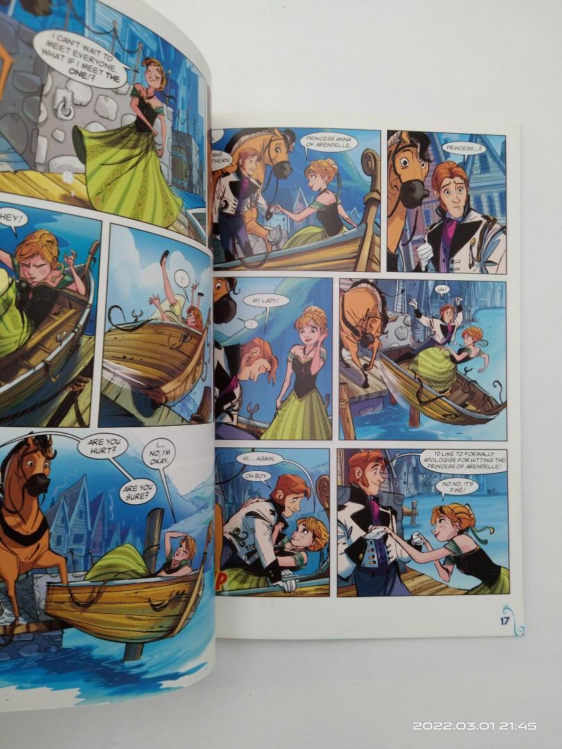 Disney Frozen Comic Story Book, Hobbies & Toys, Books & Magazines ...