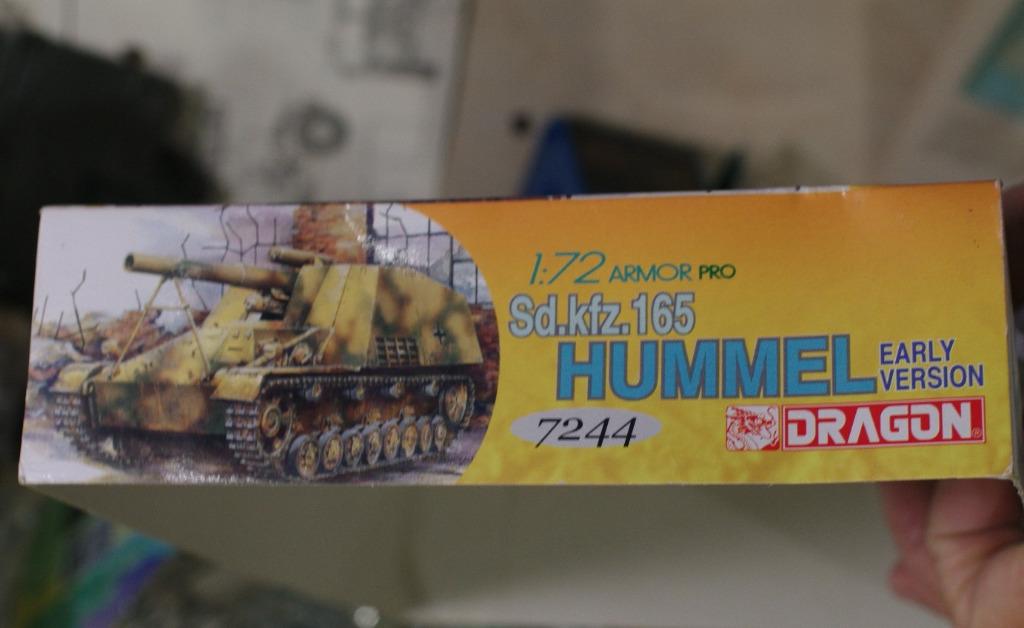 Dragon models-威龍-Armor Pro-7244-1/72-Sd.Kfz. 165 Hummel Early Version-w ...