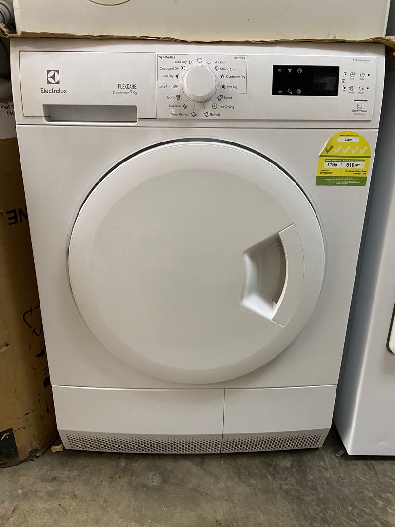 Electrolux 7KG Condenser Dryer, TV & Home Appliances, Washing Machines ...