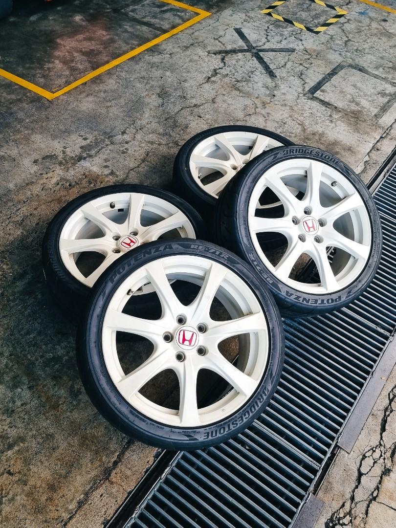 FD2R Stock Rims, Car Accessories, Tyres & Rims on Carousell