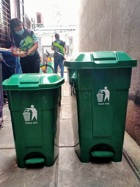FOOT OPERATED TRASHBIN 70L, Furniture & Home Living, Cleaning ...
