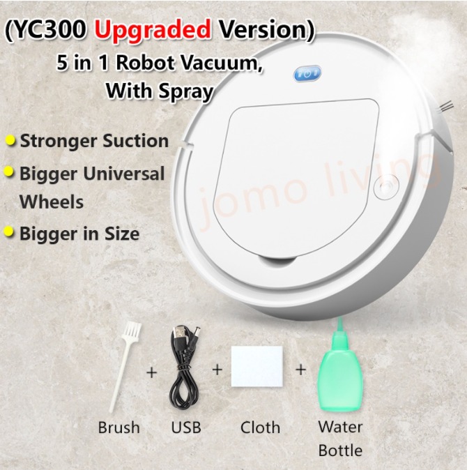 Fully Automatic Cordless Smart Robot Vacuum Cleaner Sweeping Robot ...