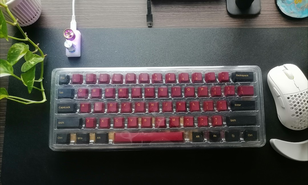 GMK Red Samurai PBT Keycap Clones, Computers & Tech, Parts ...