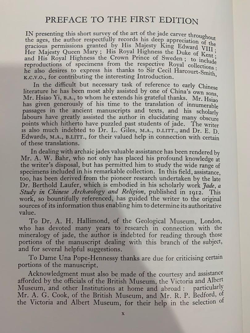 Hardcover Book: Chinese Jade Throughout The Ages by Stanley Charles ...