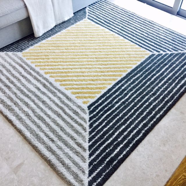 Ikea Birket Rug 200 x 200, Furniture & Home Living, Home Decor, Carpets ...