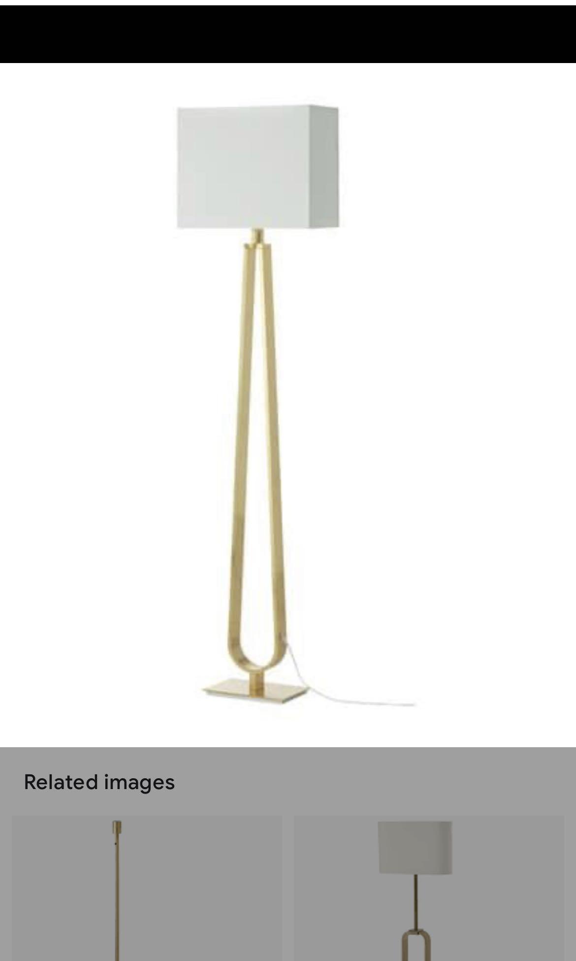 IKEA Klabb Floor Lamp, Furniture & Home Living, Lighting & Fans ...