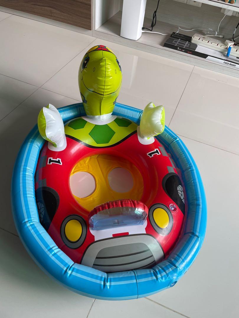 Intex. Turtle swimming float, Babies & Kids, Infant Playtime on Carousell