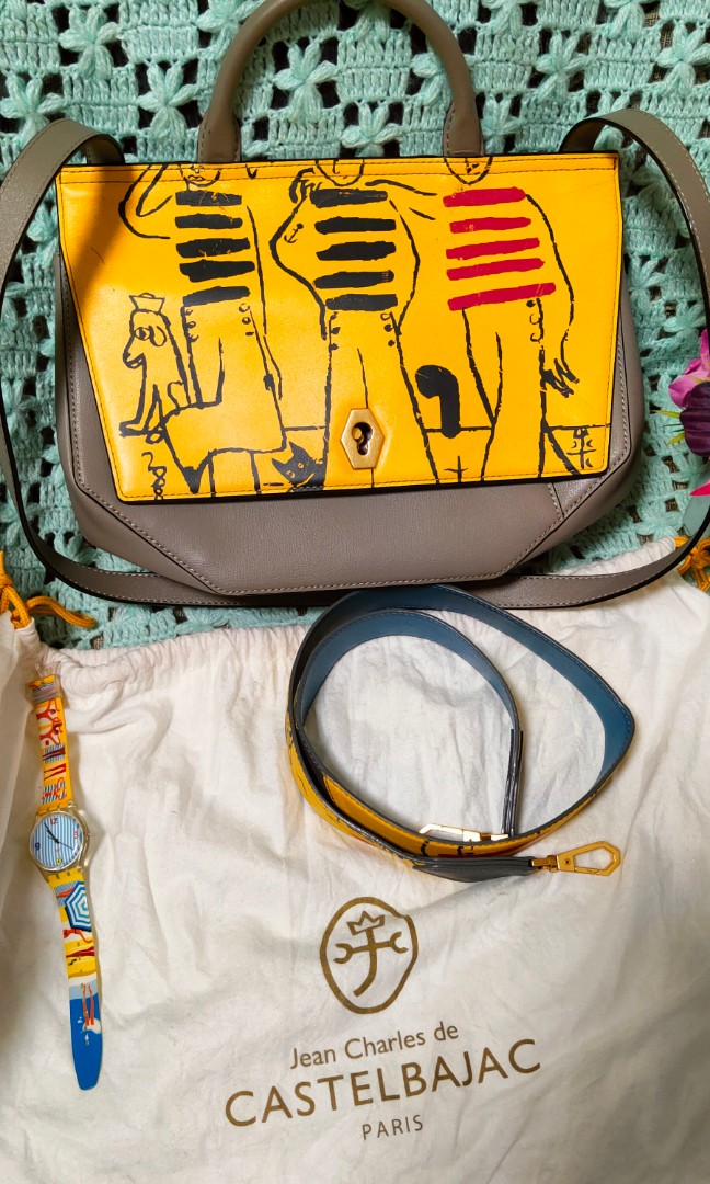 Jean Charles de CastelBajac two way bag, Luxury, Bags & Wallets on ...