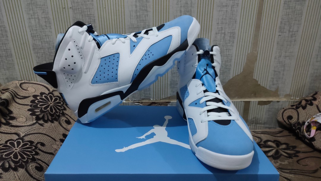 Jordan 6 UNC, Men's Fashion, Footwear, Sneakers on Carousell