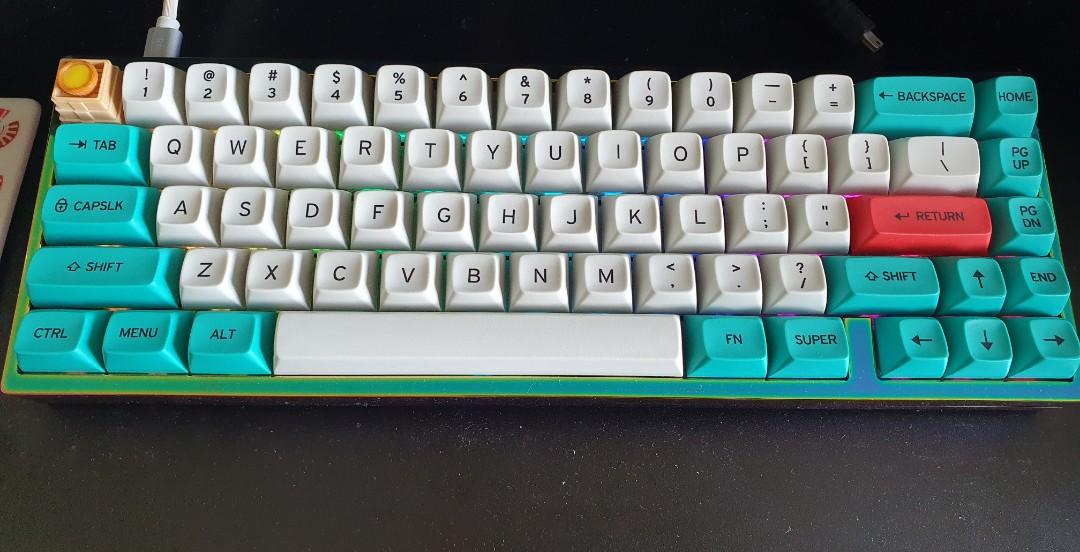 KBD67 MKII PVD Laser mechanical keyboard, Computers & Tech, Parts ...