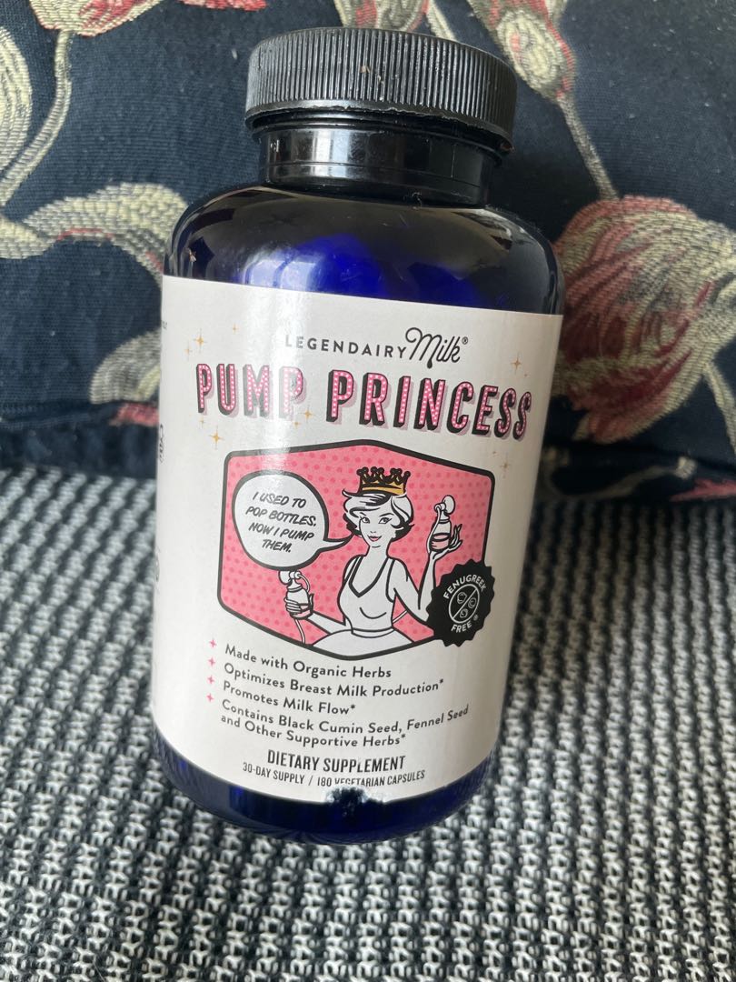 Legendairy Pump Princess half bottle, Health & Nutrition, Health ...