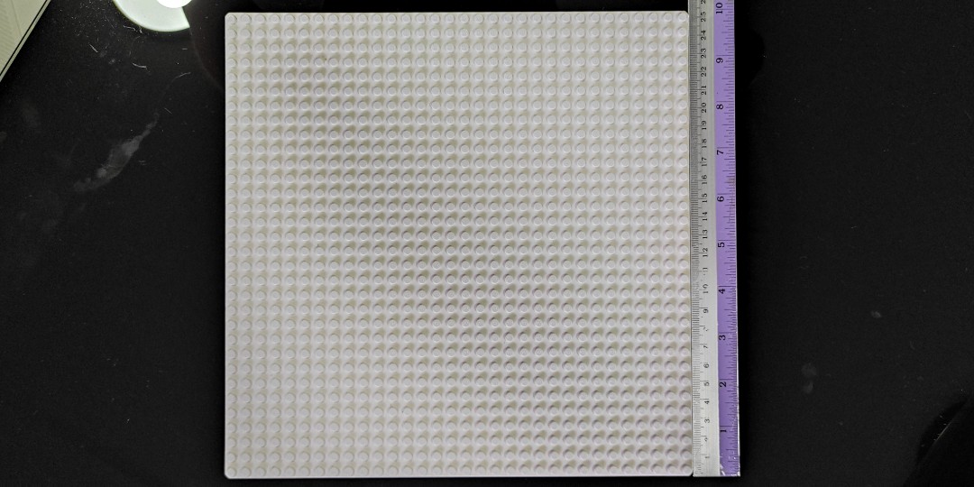 Lego white baseplate 25x25cm, Hobbies & Toys, Toys & Games on Carousell