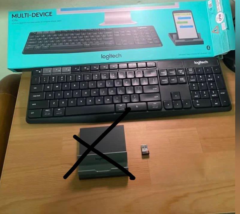 Logitech k375s multi- device wireless keyboard, Computers & Tech, Parts & Accessories, Computer ...