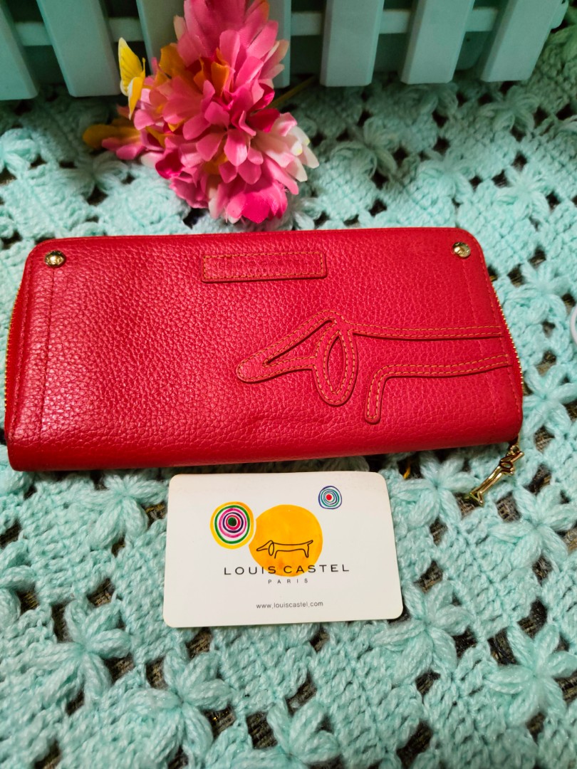 Louis Castel Paris wallet, Luxury, Bags & Wallets on Carousell