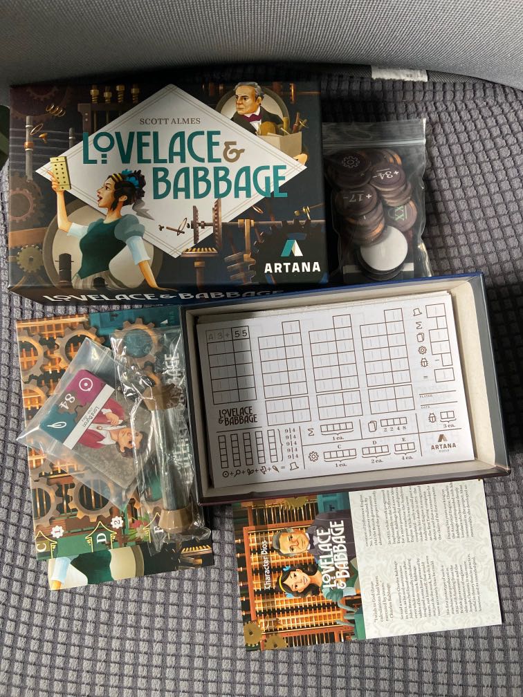 Lovelace and Babbage math board game, Hobbies & Toys, Toys & Games on ...