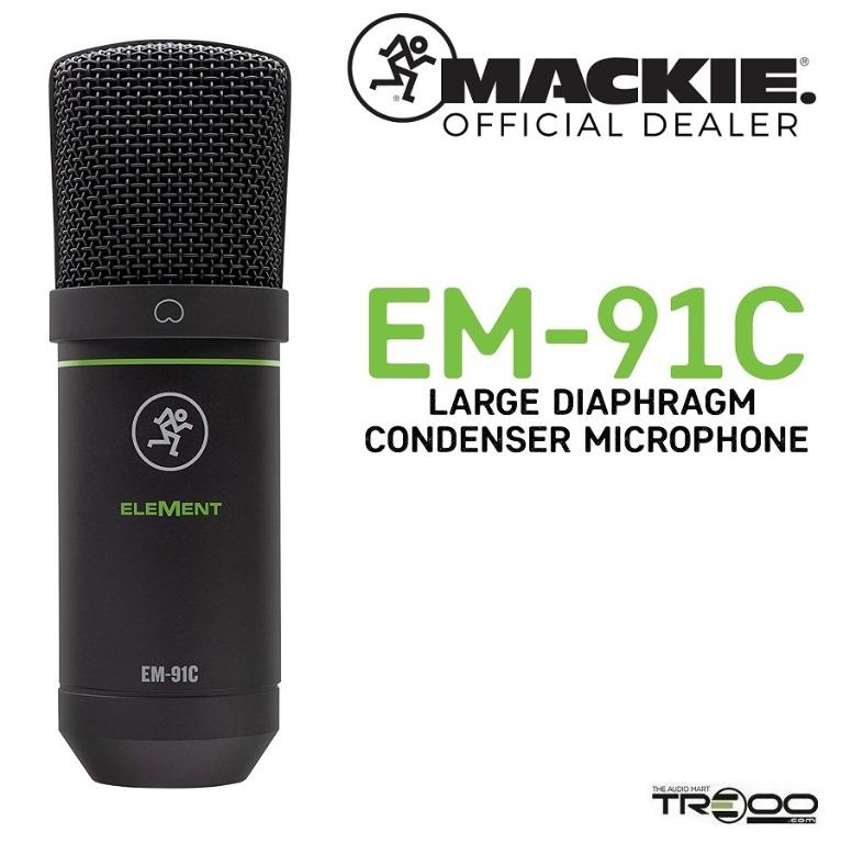 Mackie EM-91C Condenser Microphone, Audio, Other Audio Equipment on ...