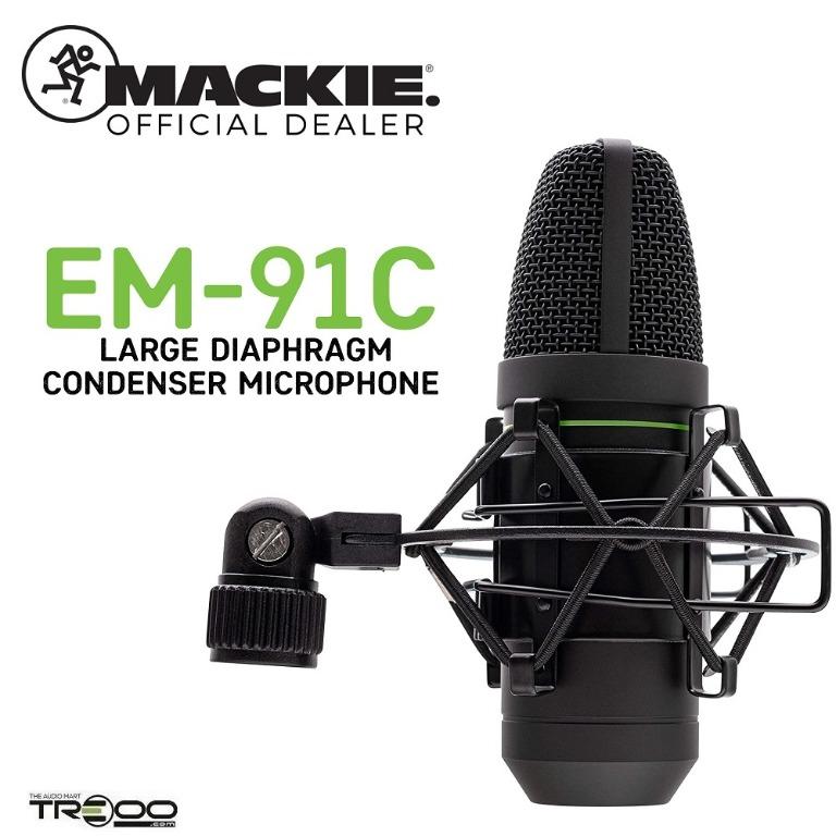 Mackie EM-91C Condenser Microphone, Audio, Other Audio Equipment on ...