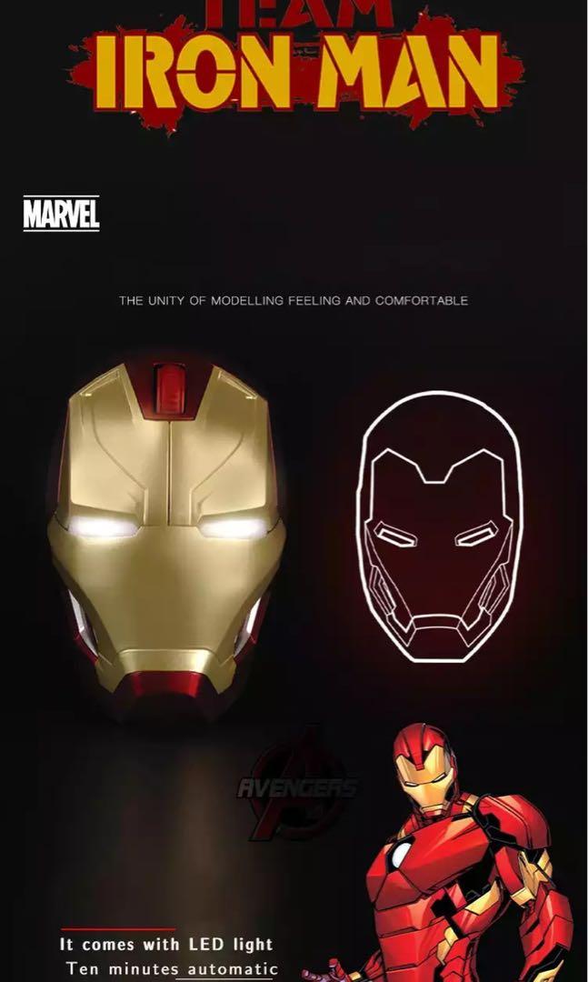 （需預訂）Marvel無線滑鼠 Marvel Avengers Iron Man Black Panther Groot Wireless ...