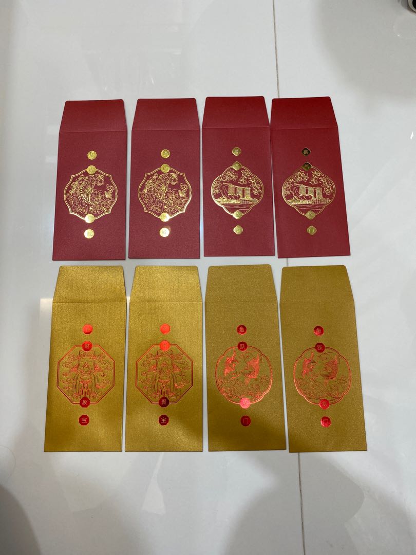 MBS 2022 Marina Bay Sands red packet, Hobbies & Toys, Stationery ...
