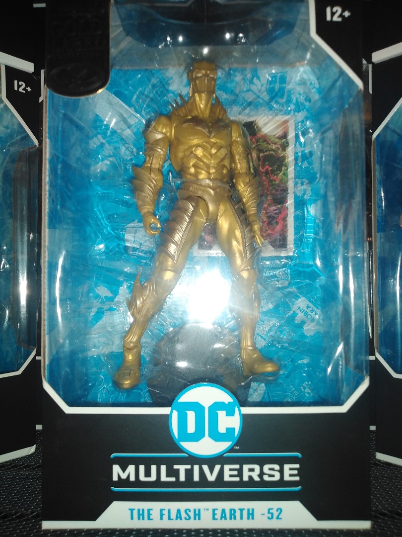 Mcfarlane DC Multiverse The Flash Earth 52, Gold Red Death Action ...