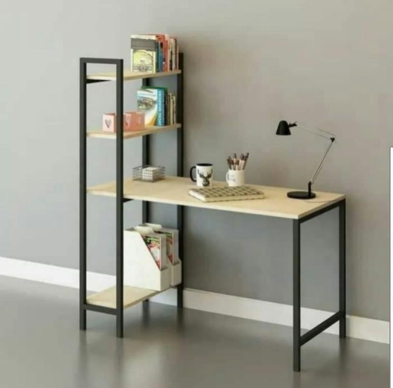 Meja Ambalan CPU kerja Belajar Kayu Papan Mulktipleks, Perabotan Rumah ...