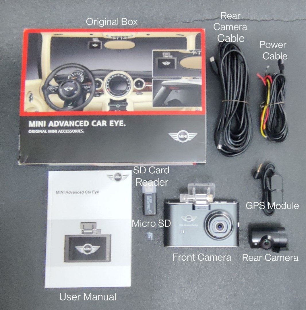 Mini Cooper Car Camera (Original) - Mini Advanced Car Eye, Car ...