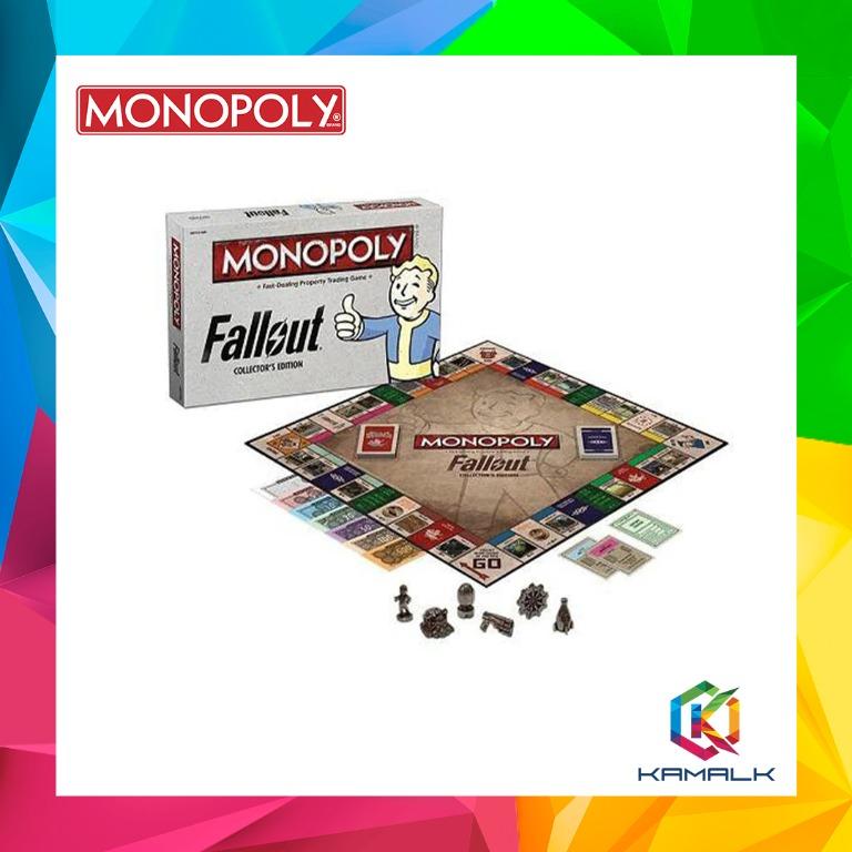 Monopoly Fallout Edition, Hobbies & Toys, Toys & Games on Carousell