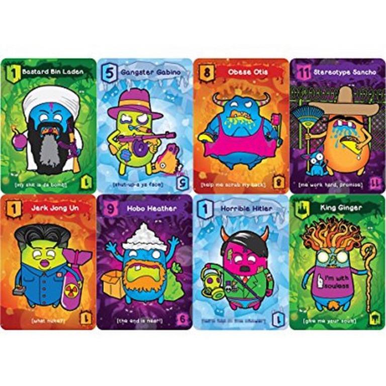 Monster Rejects & Monster Misfits English Card Game (L0169), Hobbies ...