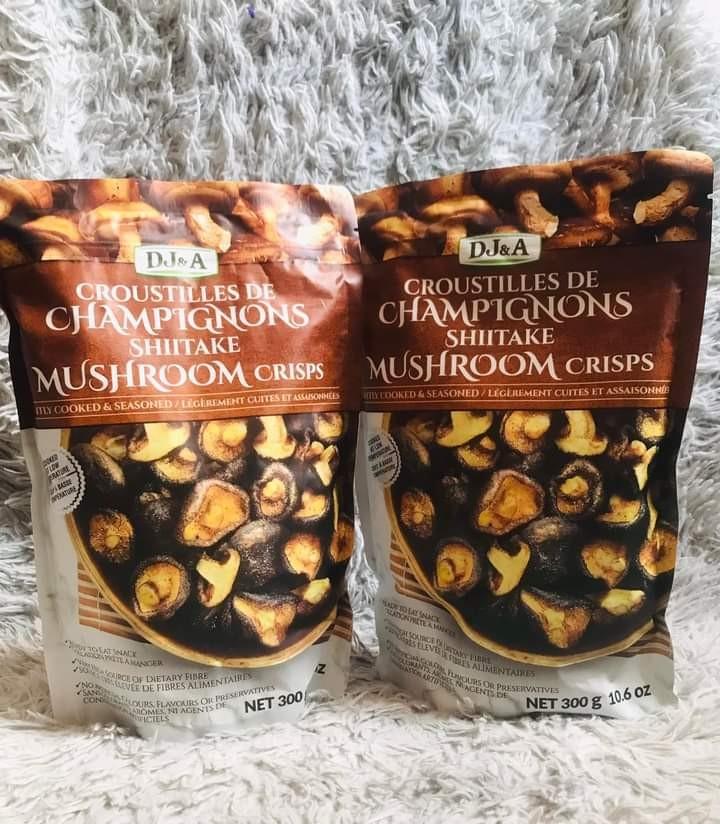 Mushroom crisp shitake, Food & Drinks, Packaged & Instant Food on Carousell