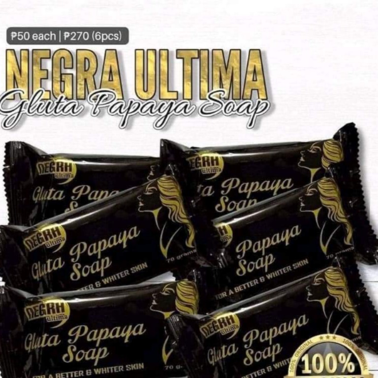 Negra Ultima Papaya Soap, Beauty & Personal Care, Bath & Body, Bath on ...