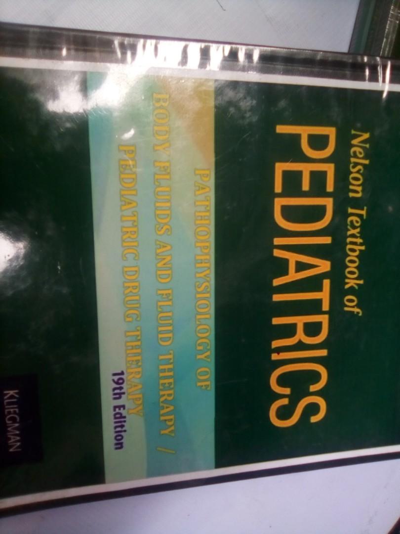 Nelson textbook of Pediatrics 19th edition, Hobbies & Toys, Books ...