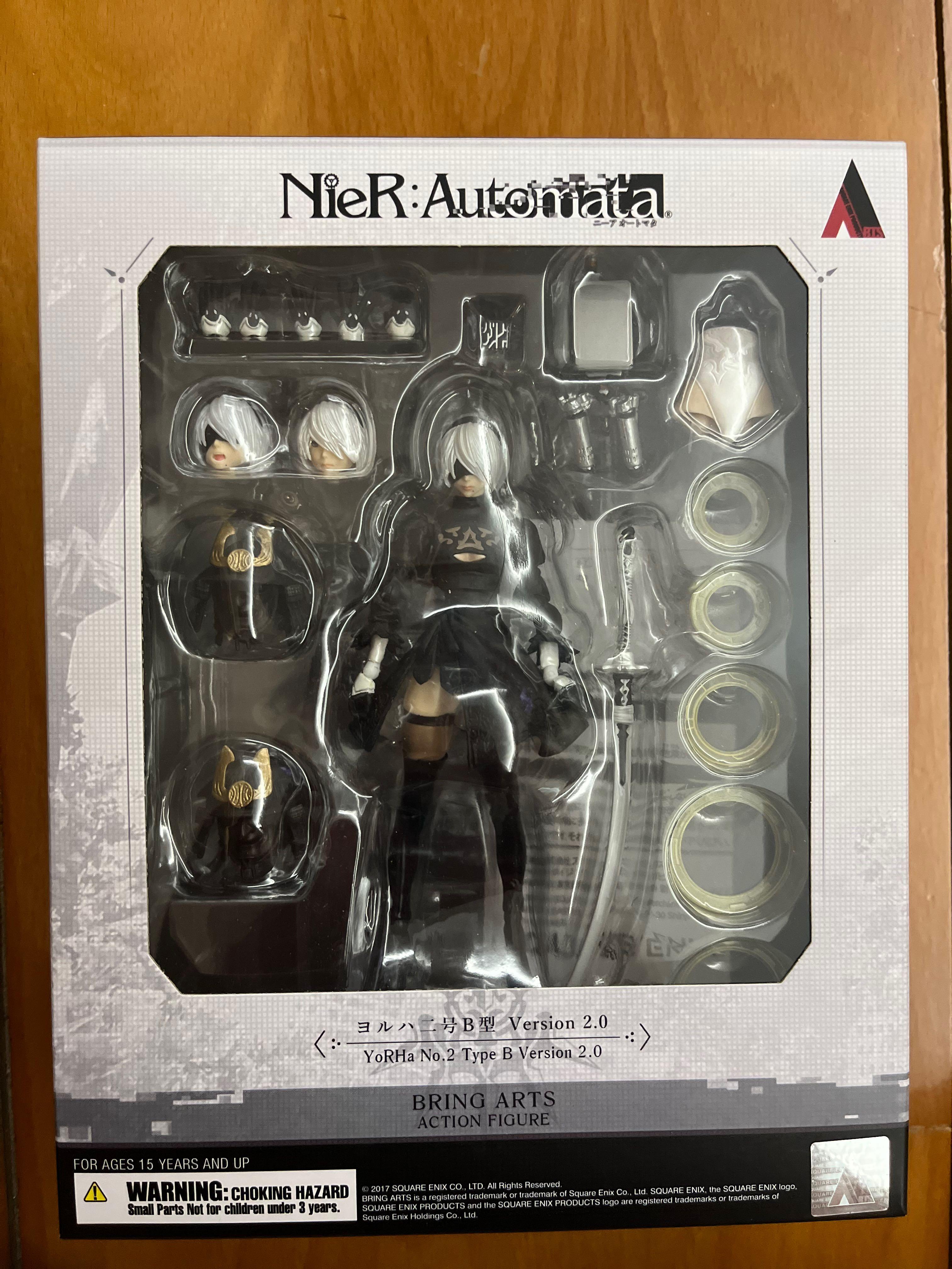 新淨Nier 尼爾 2B Bring Arts Figure SHF, 興趣及遊戲, 玩具 & 遊戲類 - Carousell