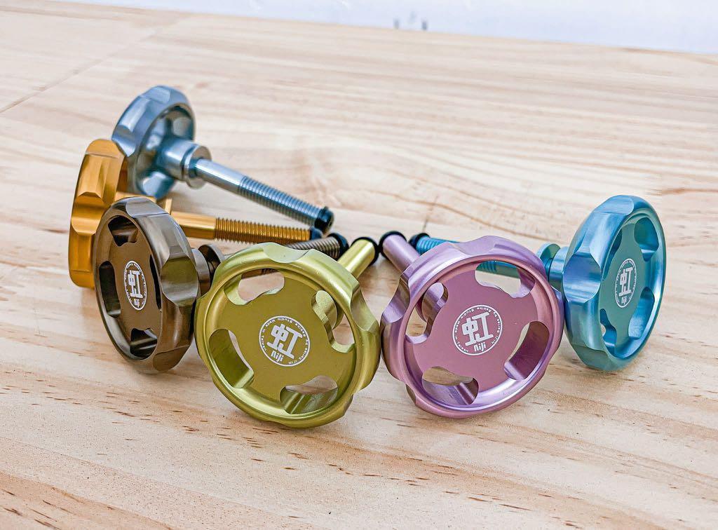 Niji Foldable Bicycle Hinge c Clamp - Purple Pink Brompton / 3sixty ...