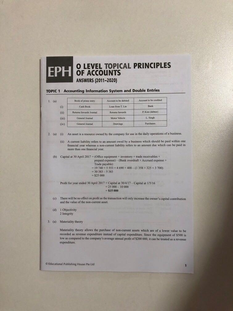 O level Examination Questions (Topical), Hobbies & Toys, Books ...