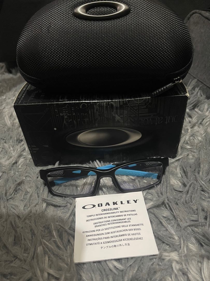 Oakley Crosslink Prescription Glasses, Men's Fashion, Watches ...